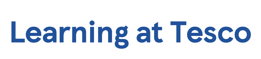 Learning At Tesco Group: Log in to the site